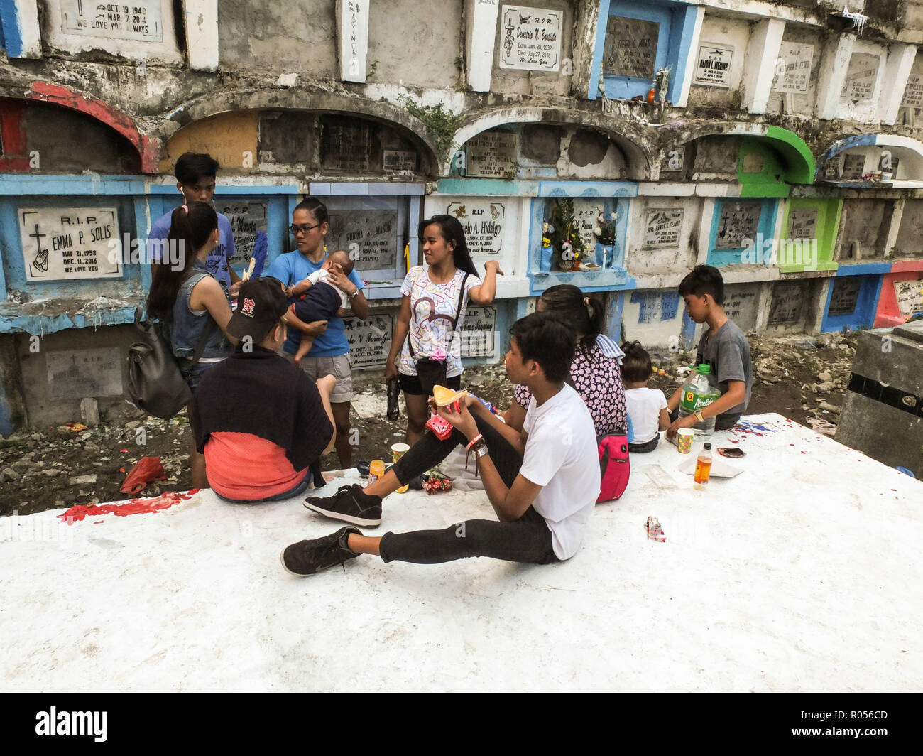 Sometimes, All Saints Day in the Philippines serves as a family reunion ...