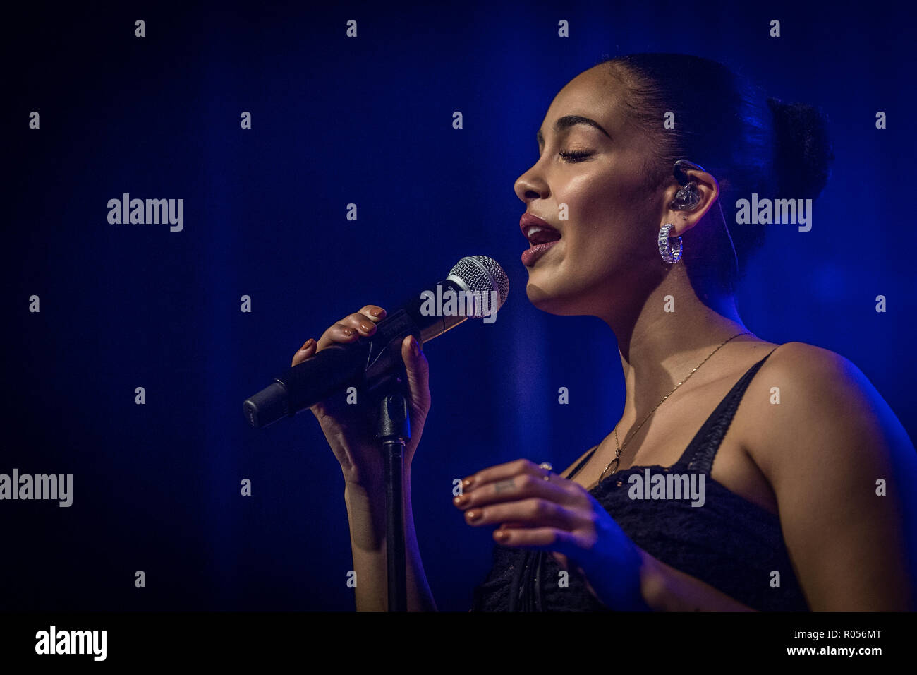 Denmark, Copenhagen - November 1 2018. The English singer and ...