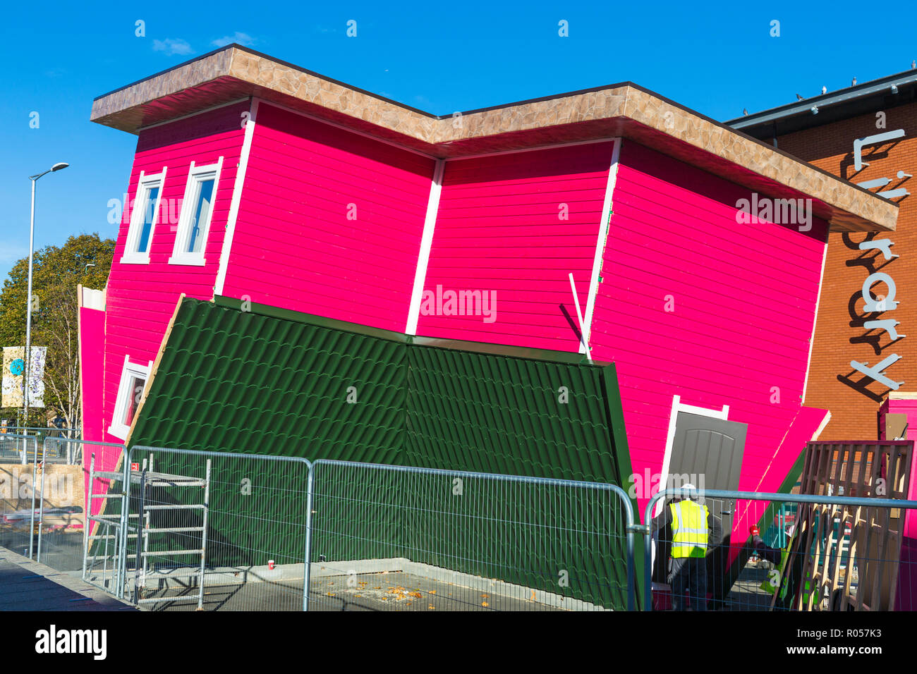 Upside down house bournemouth hi-res stock photography and images - Alamy