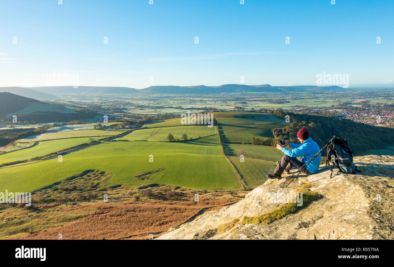 Roseberry Topping Summit Top High Resolution Stock Photography and ...