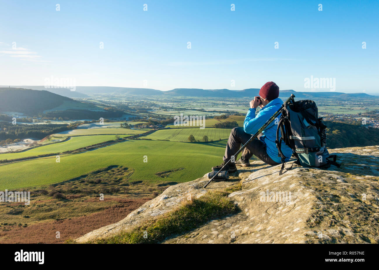 Roseberry Topping Summit Top High Resolution Stock Photography and ...
