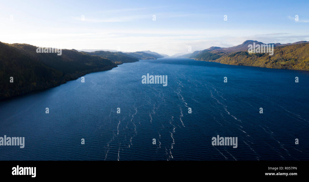 Loch ness aerial hi-res stock photography and images - Alamy