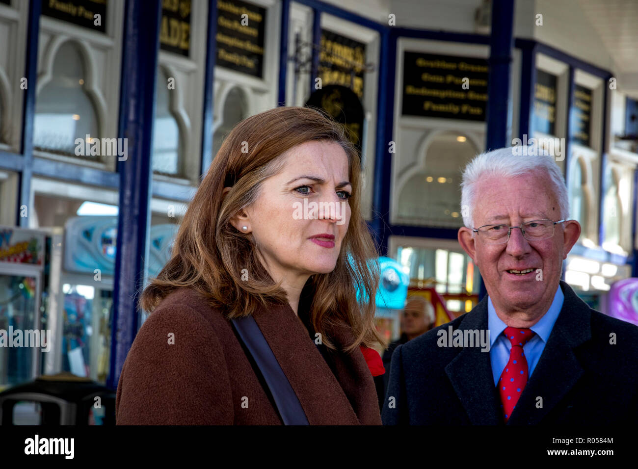 Entrance eastbourne pier hi-res stock photography and images - Alamy
