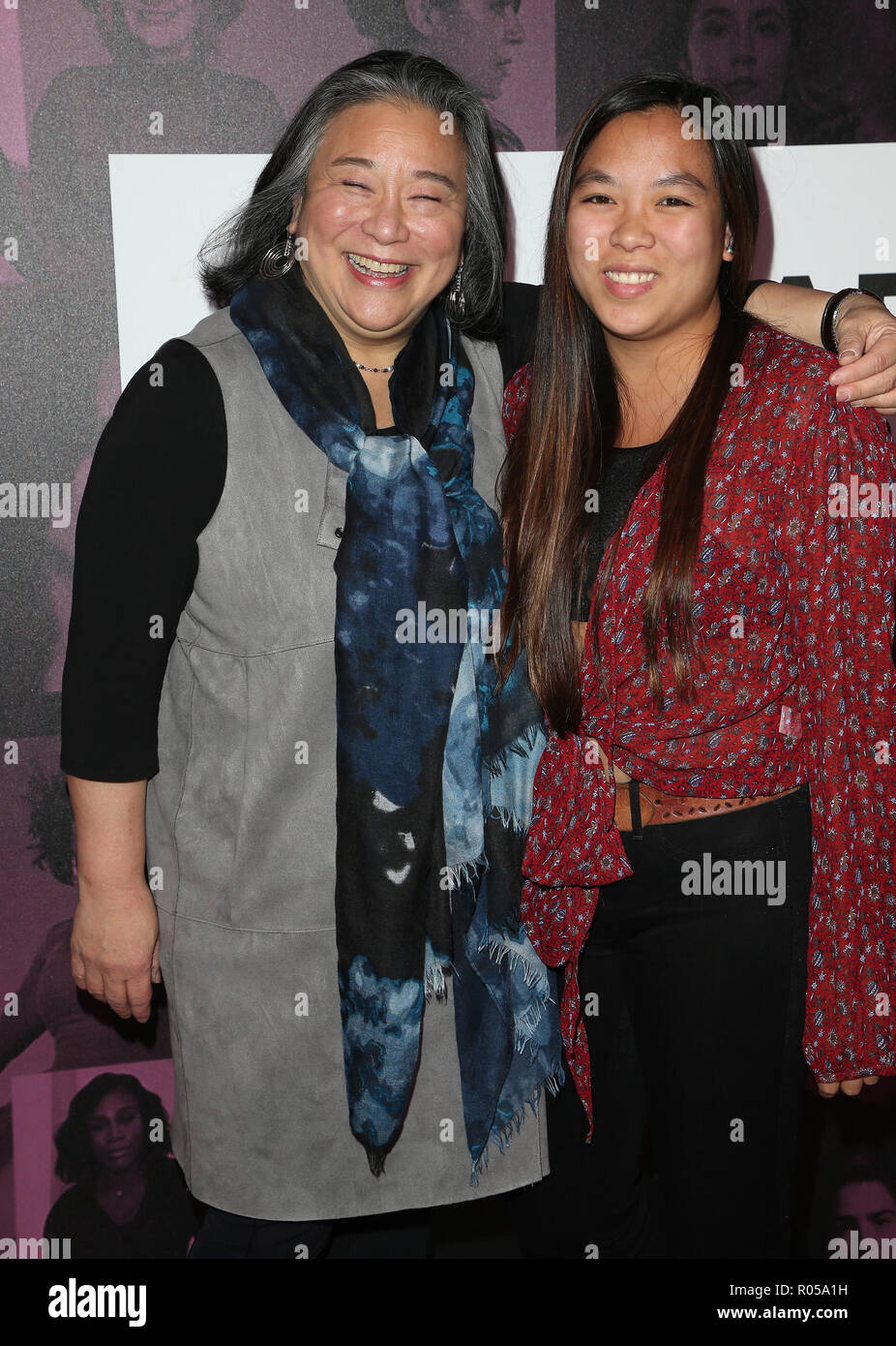 01 November 2018 - Los Angeles, California - Tina Tchen, Emma Tchen ...