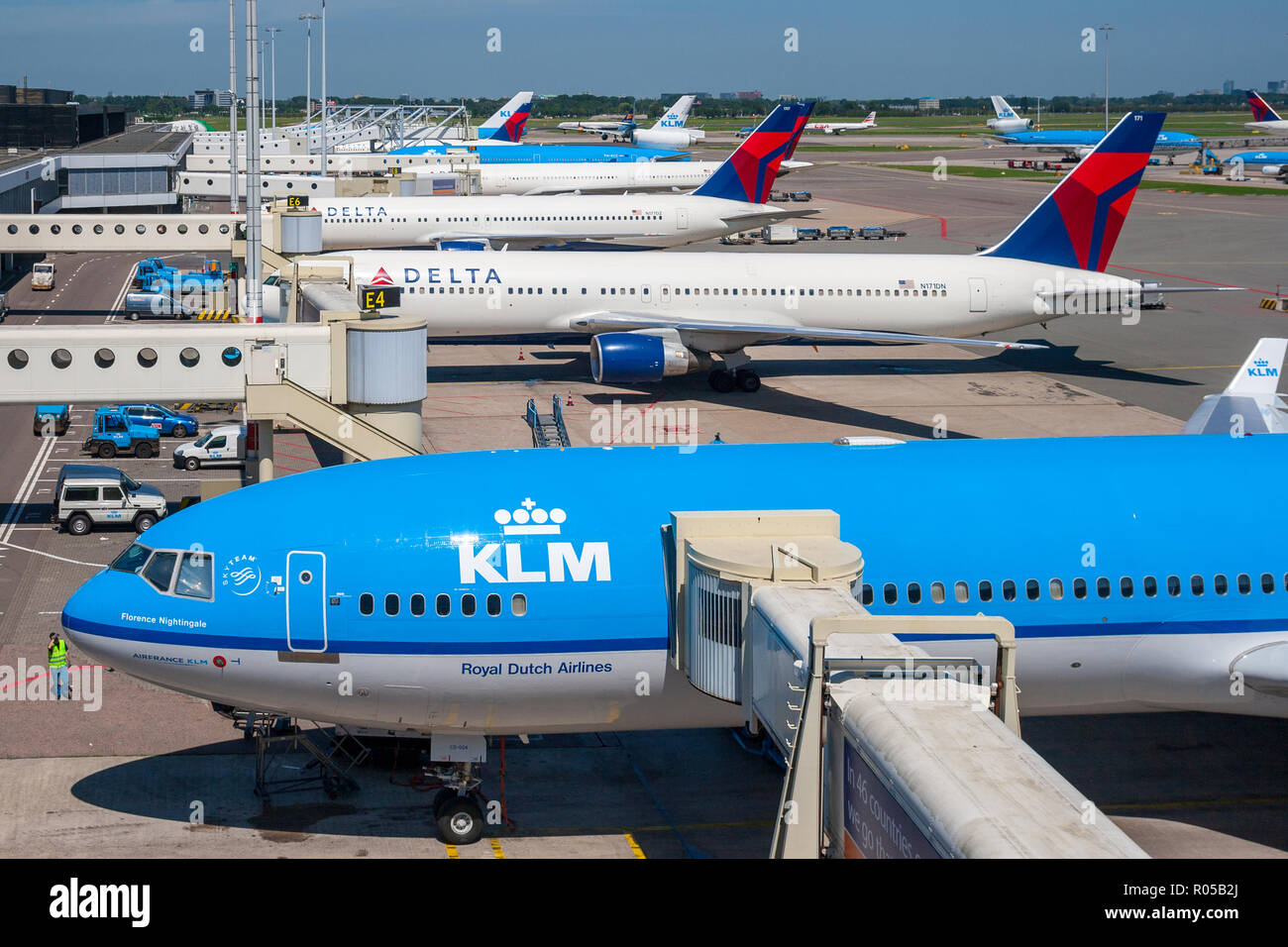 Passenger Aircraft Klm