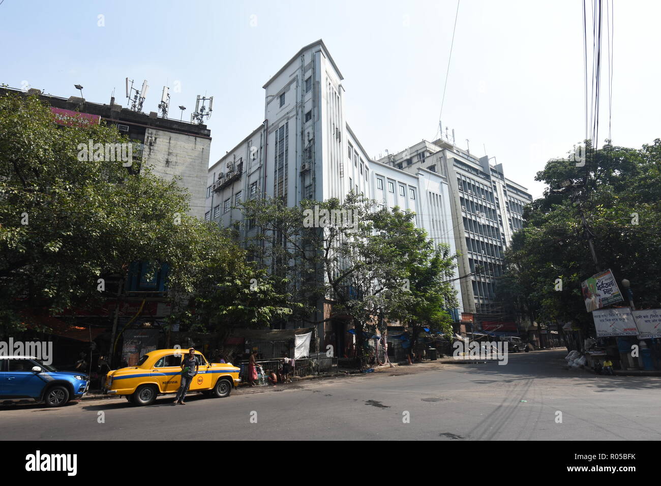 4 BTM Sarani, better known as Brabourne road, Kolkata, India Stock ...