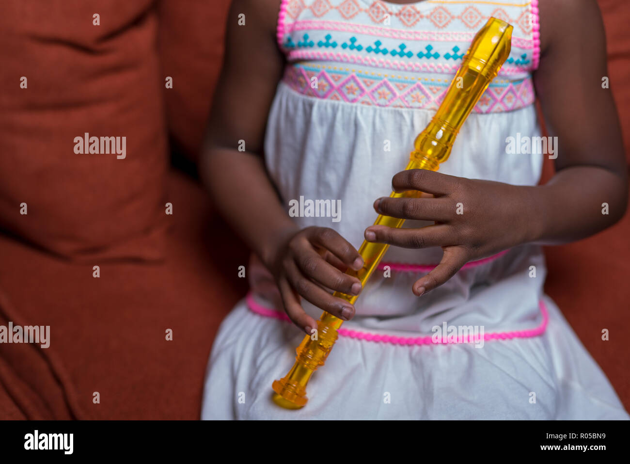 Girl Playing Recorder High Resolution Stock Photography and Images - Alamy
