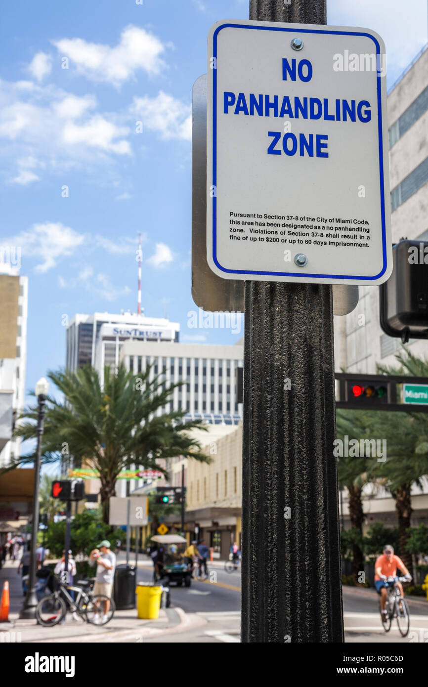 No Begging Sign Stock Photos & No Begging Sign Stock Images - Alamy