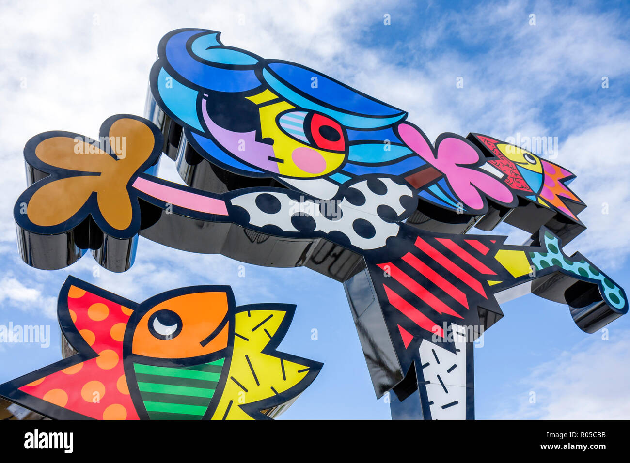 Romero Britto Miami High Resolution Stock Photography and Images - Alamy