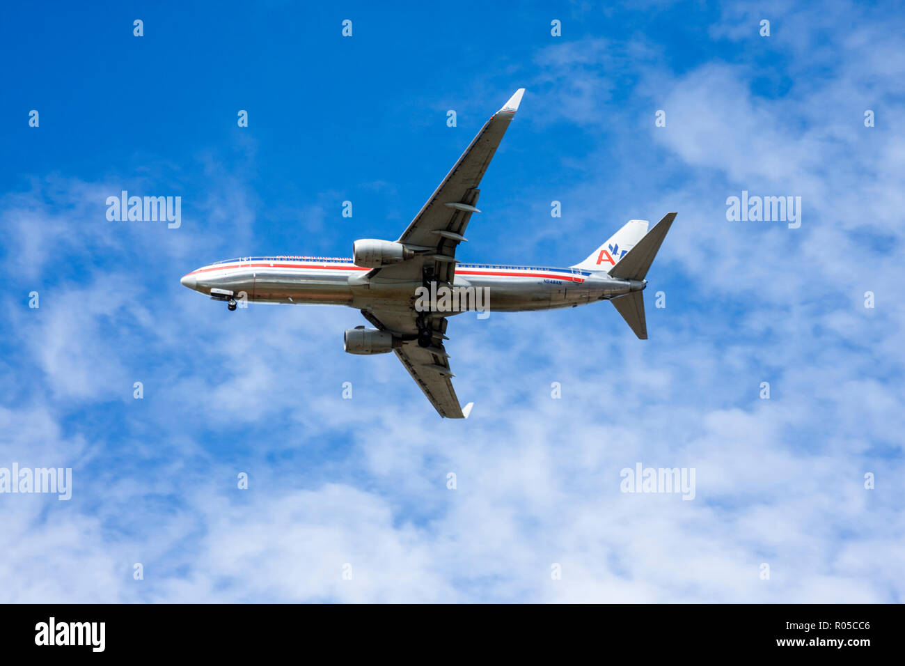 Miami Florida,American Airlines,commercial airliner airplane plane ...