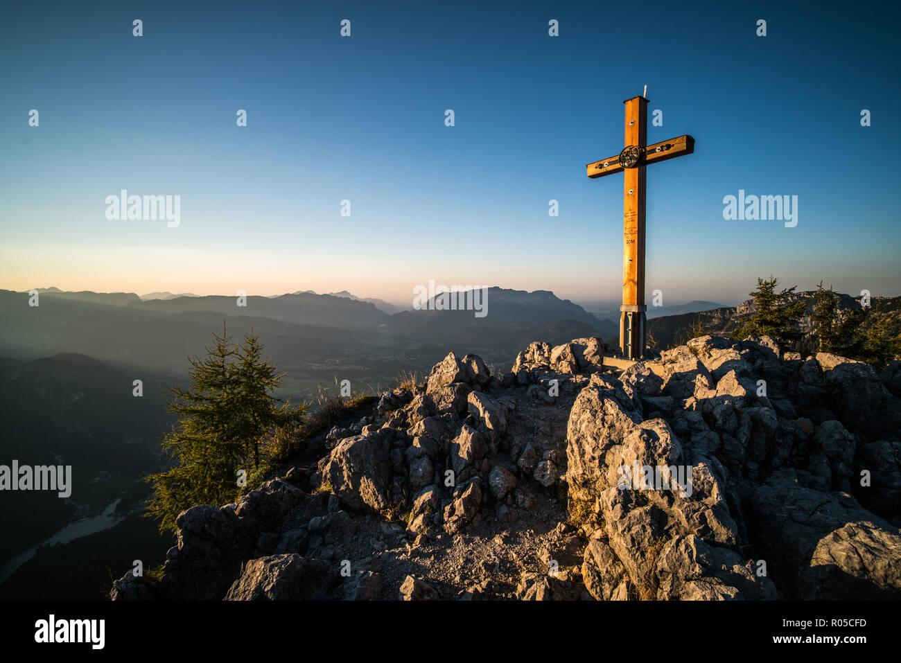 view from Jenner mountain, National park Berchtesgaden, Germany, Europe ...