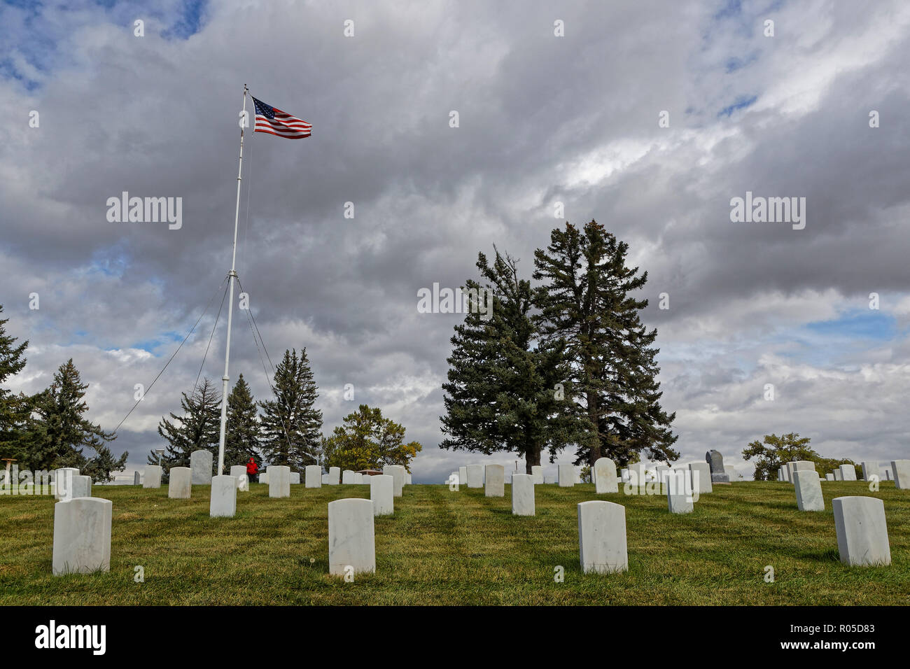 Custer grave hi-res stock photography and images - Alamy