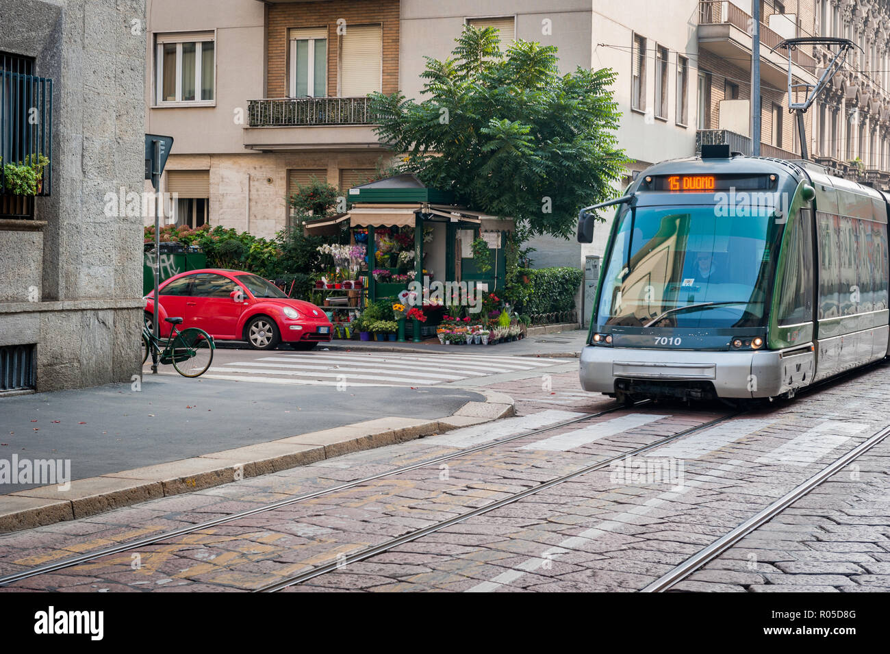 Tramlines for public transport hi-res stock photography and images - Alamy