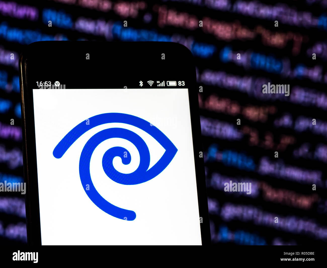 Time Warner Cable logo seen displayed on smart phone Stock Photo - Alamy