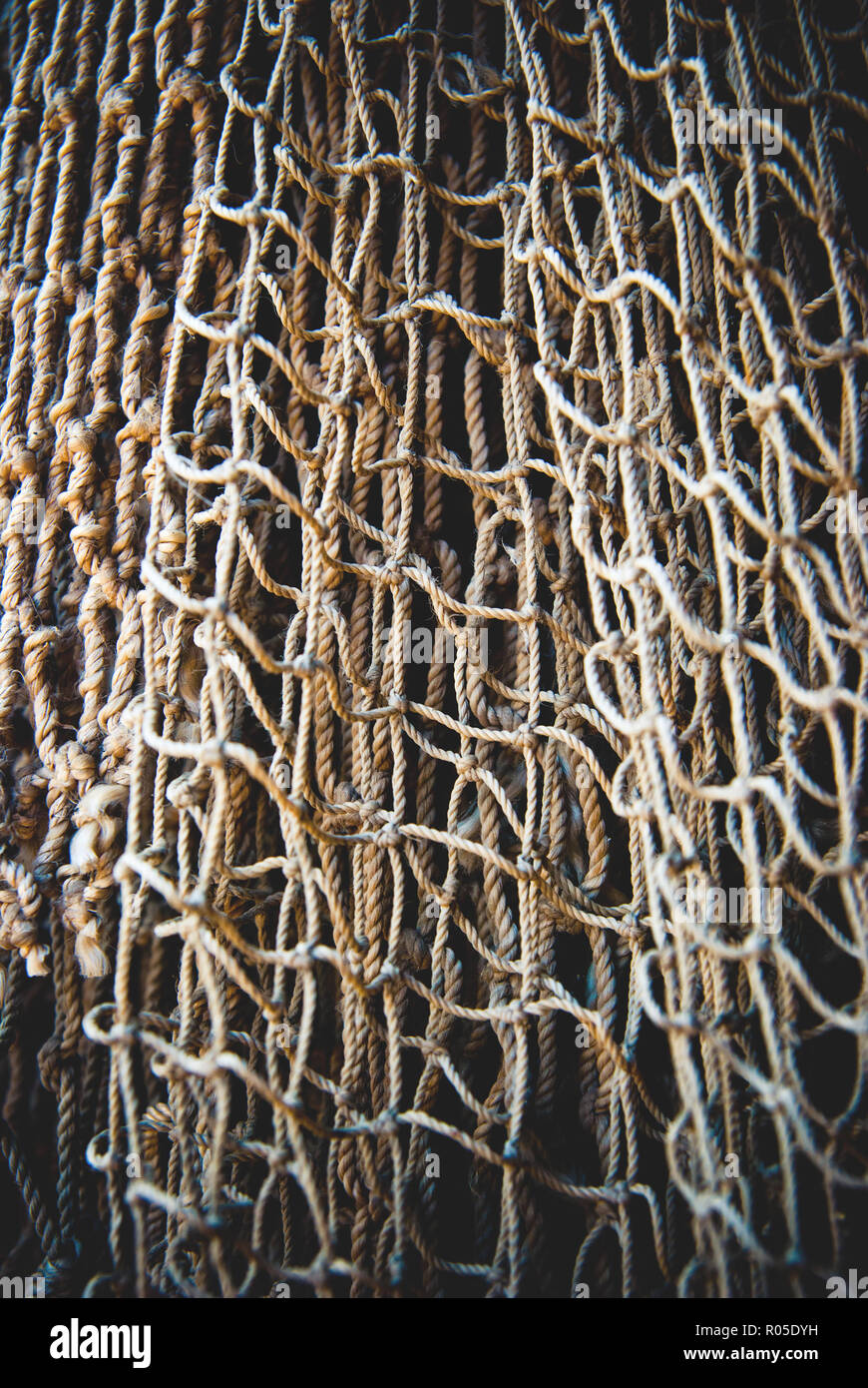 background made of fishing net Stock Photo - Alamy