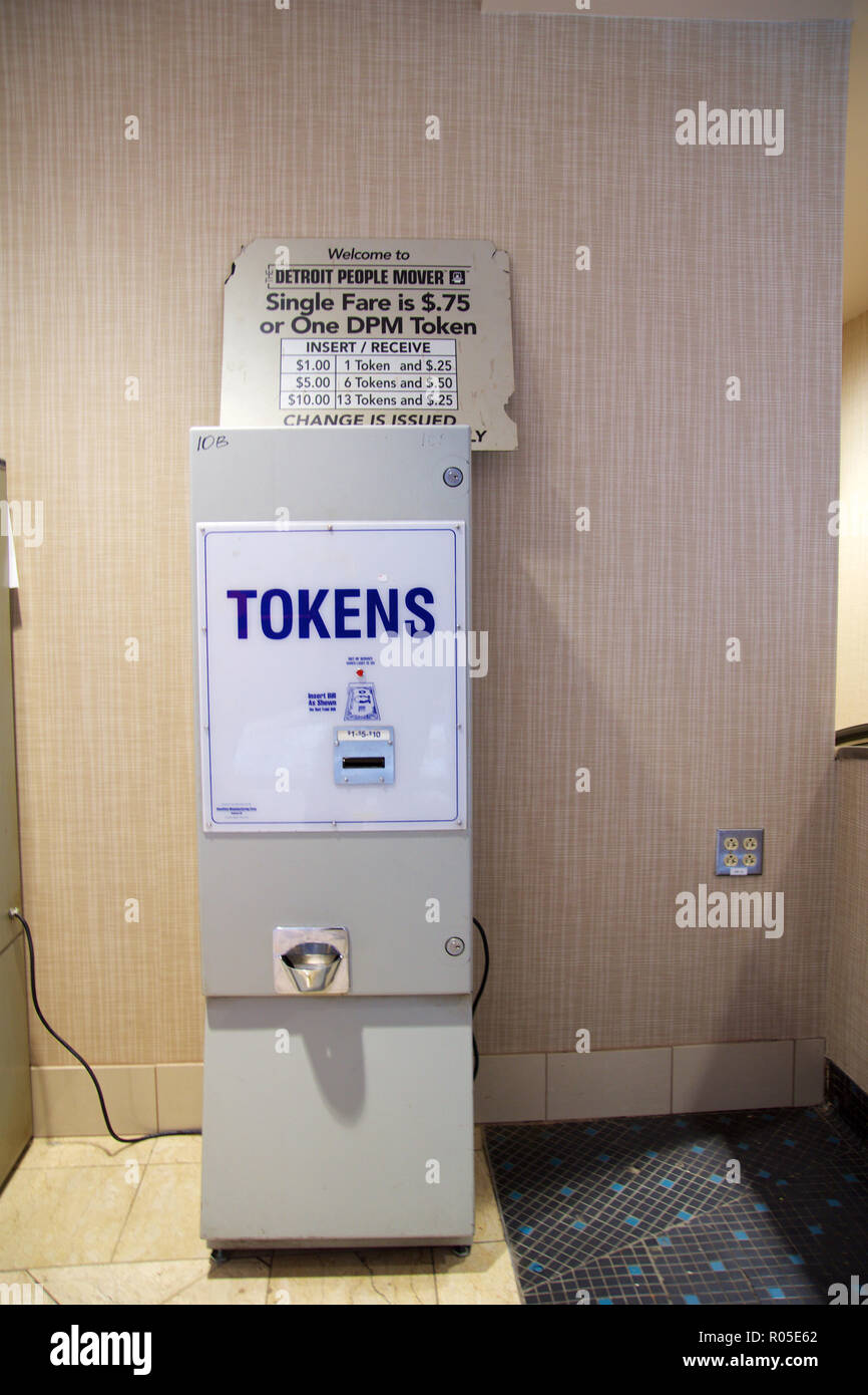 Token machine hi-res stock photography and images - Alamy
