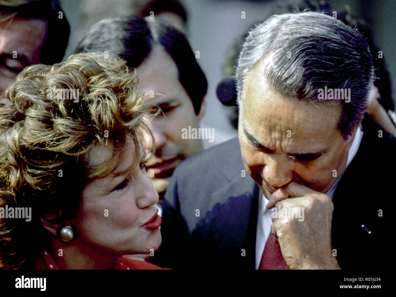 Washington DC, USA, September 14, 1987. Secretary of Transportation ...