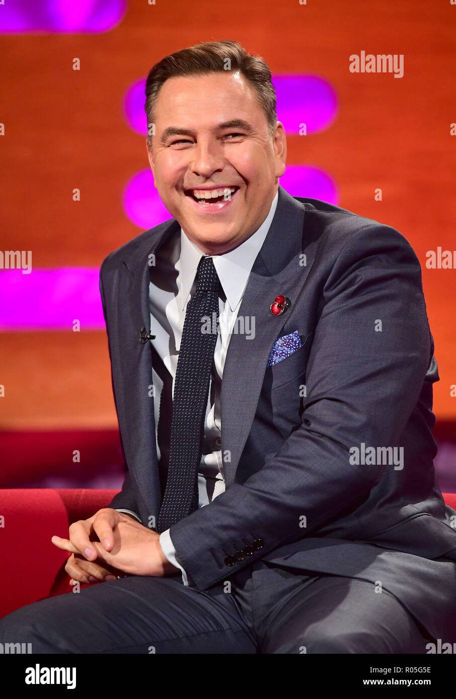 David Walliams during the filming of the Graham Norton Show at BBC ...