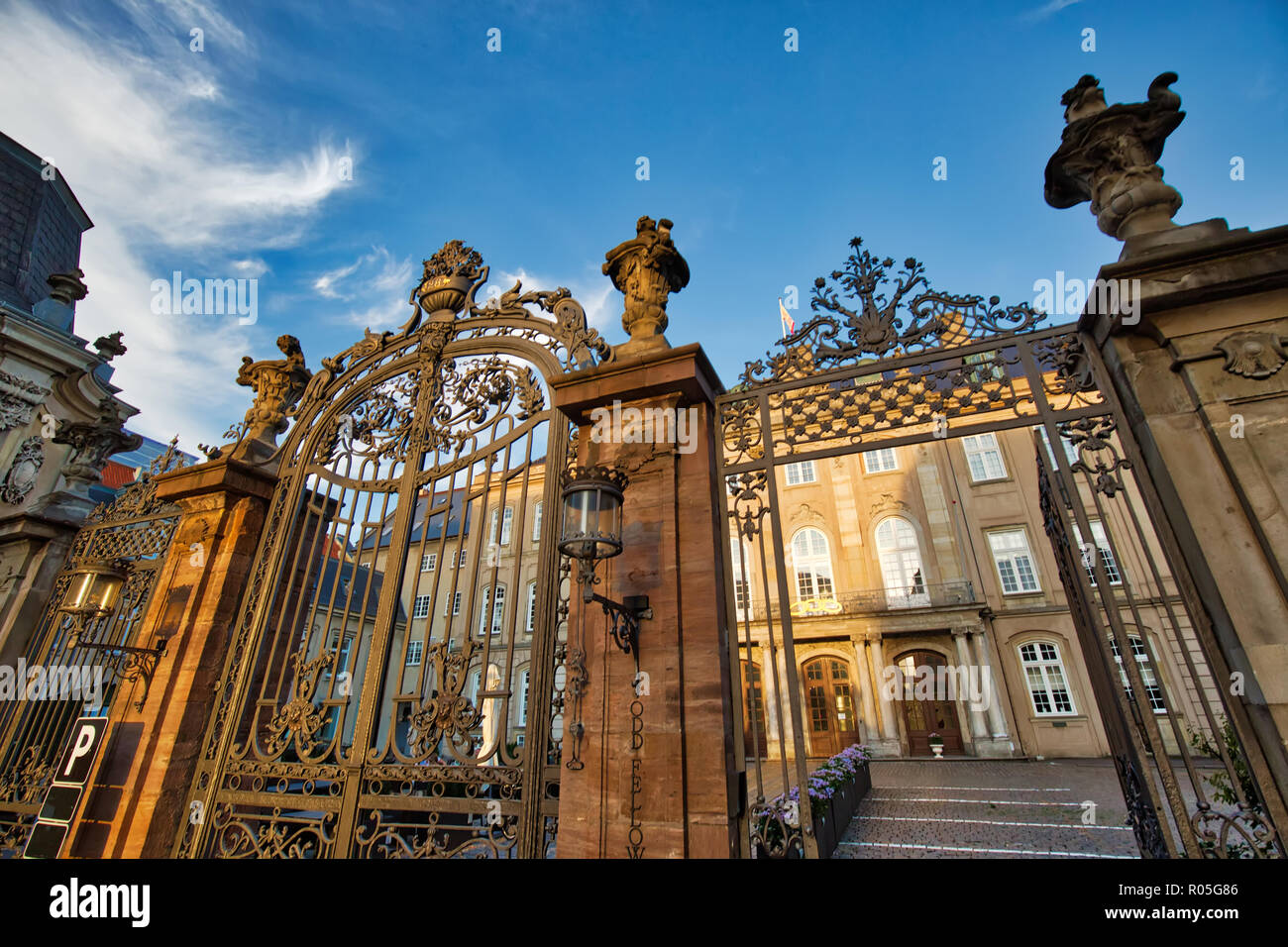 Copenhagen, Odd Fellow Palace in aristocratic neighbourhood of ...