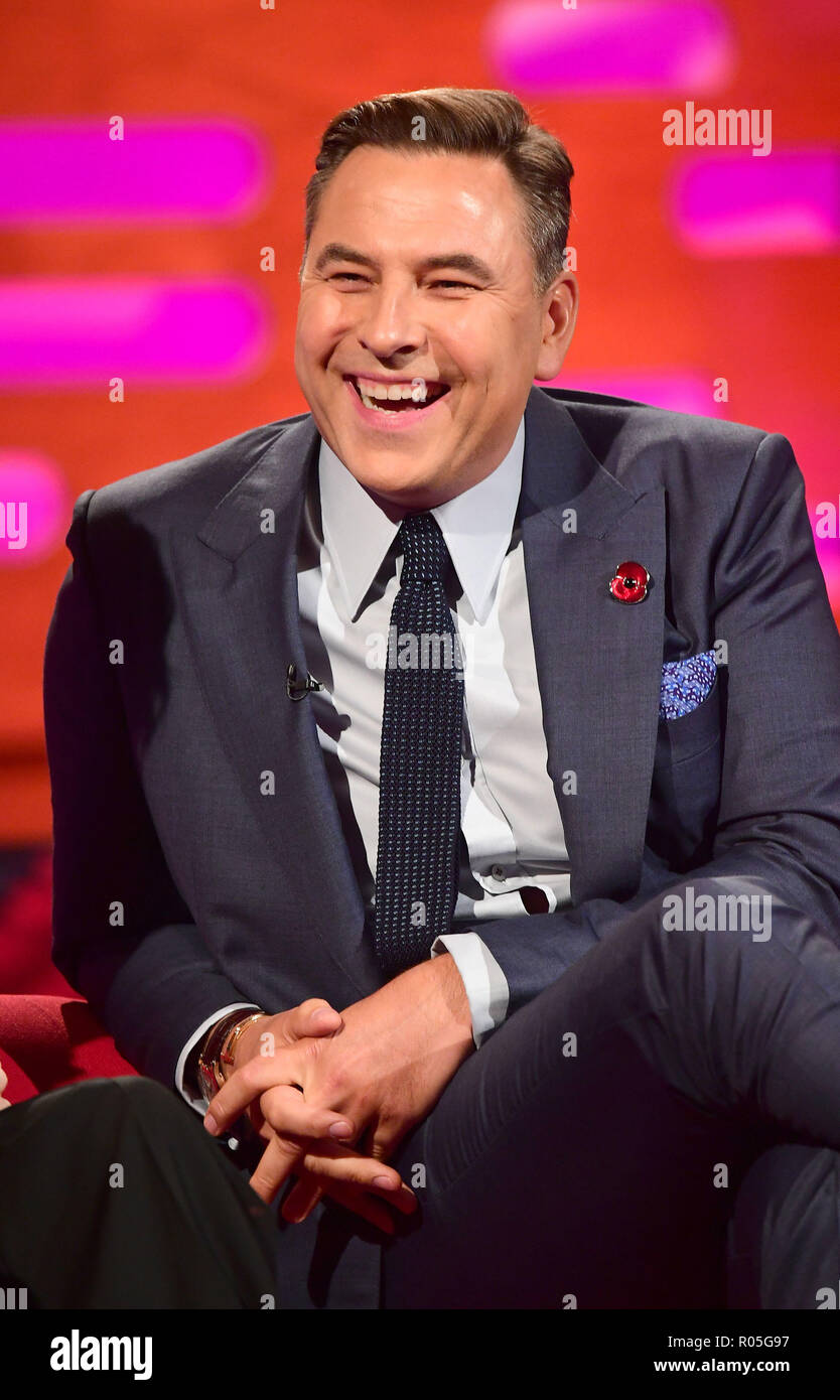 David Walliams during the filming of the Graham Norton Show at BBC ...