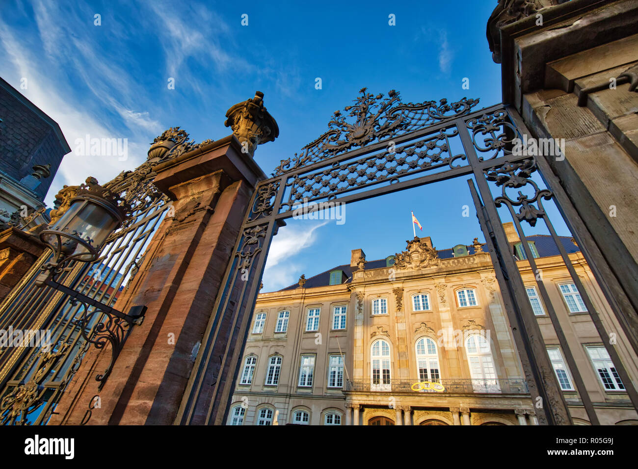 Copenhagen, Odd Fellow Palace in aristocratic neighbourhood of ...