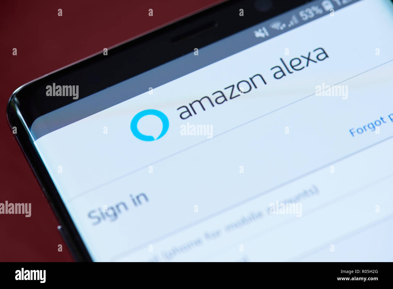 Amazon alexa logo hi-res stock photography and images - Alamy