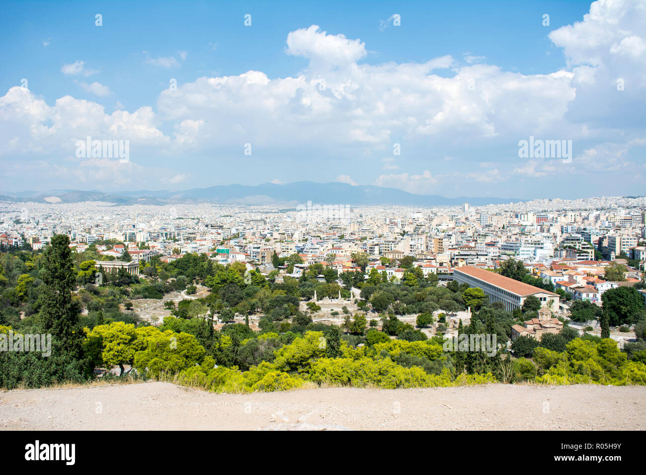 Drone akropolis hi-res stock photography and images - Alamy