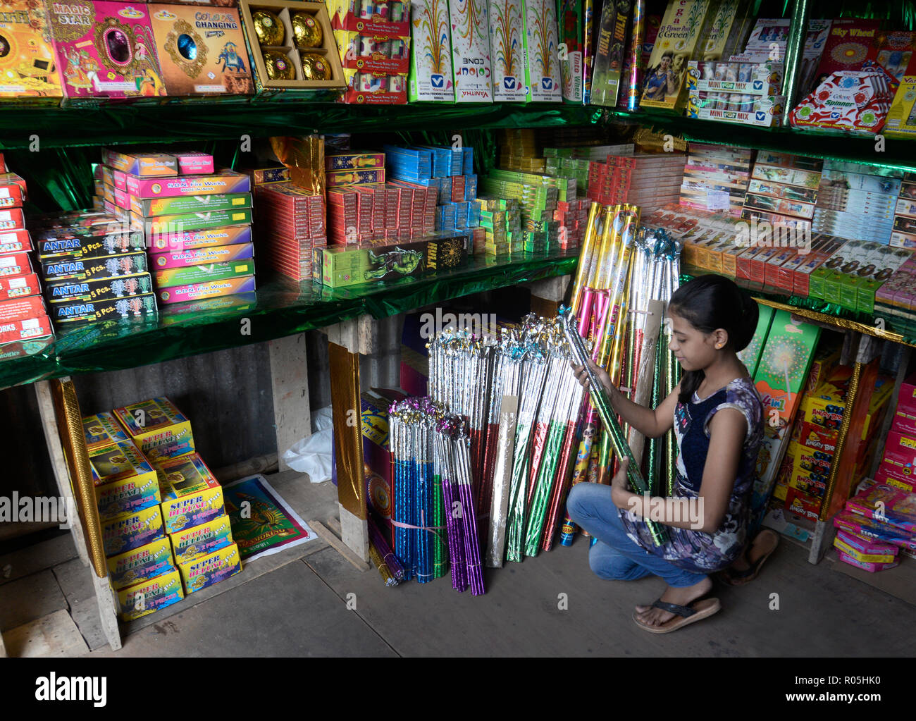 Indian firecracker hi-res stock photography and images - Alamy