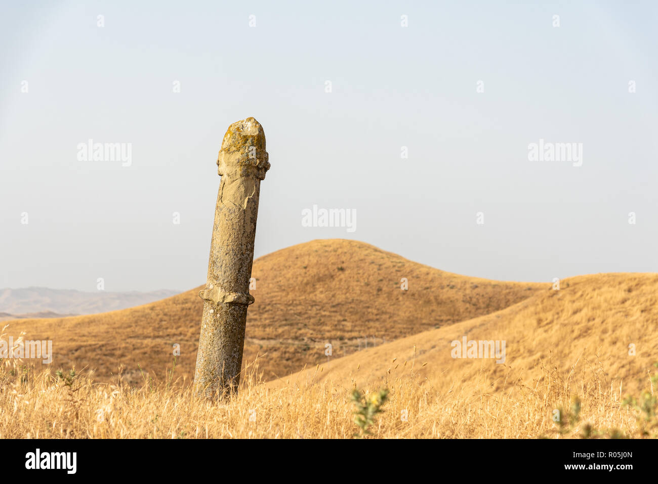 Khaled Nabi cemetery, situated in the Gokcheh Dagh hills of the Turkmen ...
