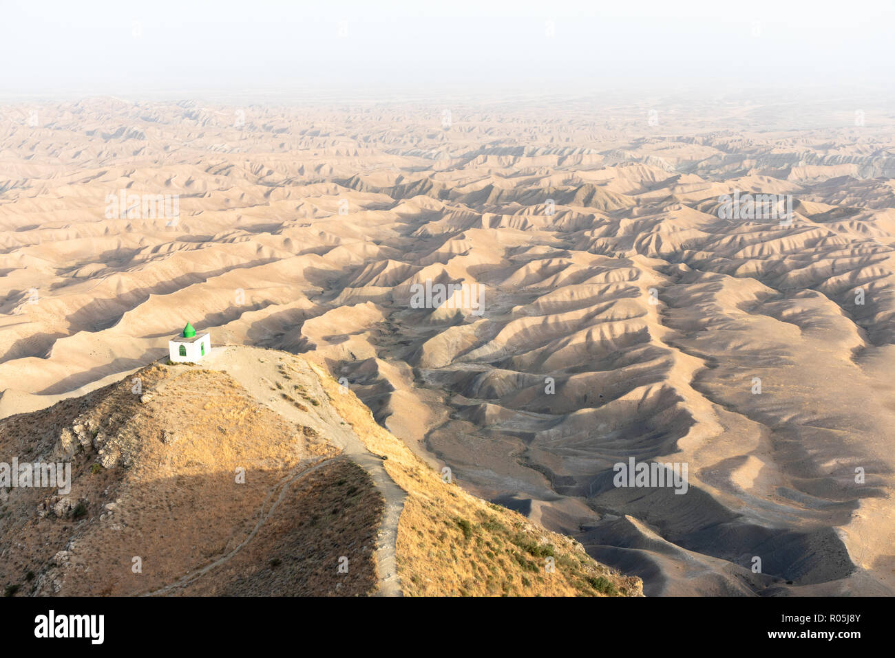 Tomb of Khaled Nabi, situated in the Gokcheh Dagh hills of the Turkmen ...