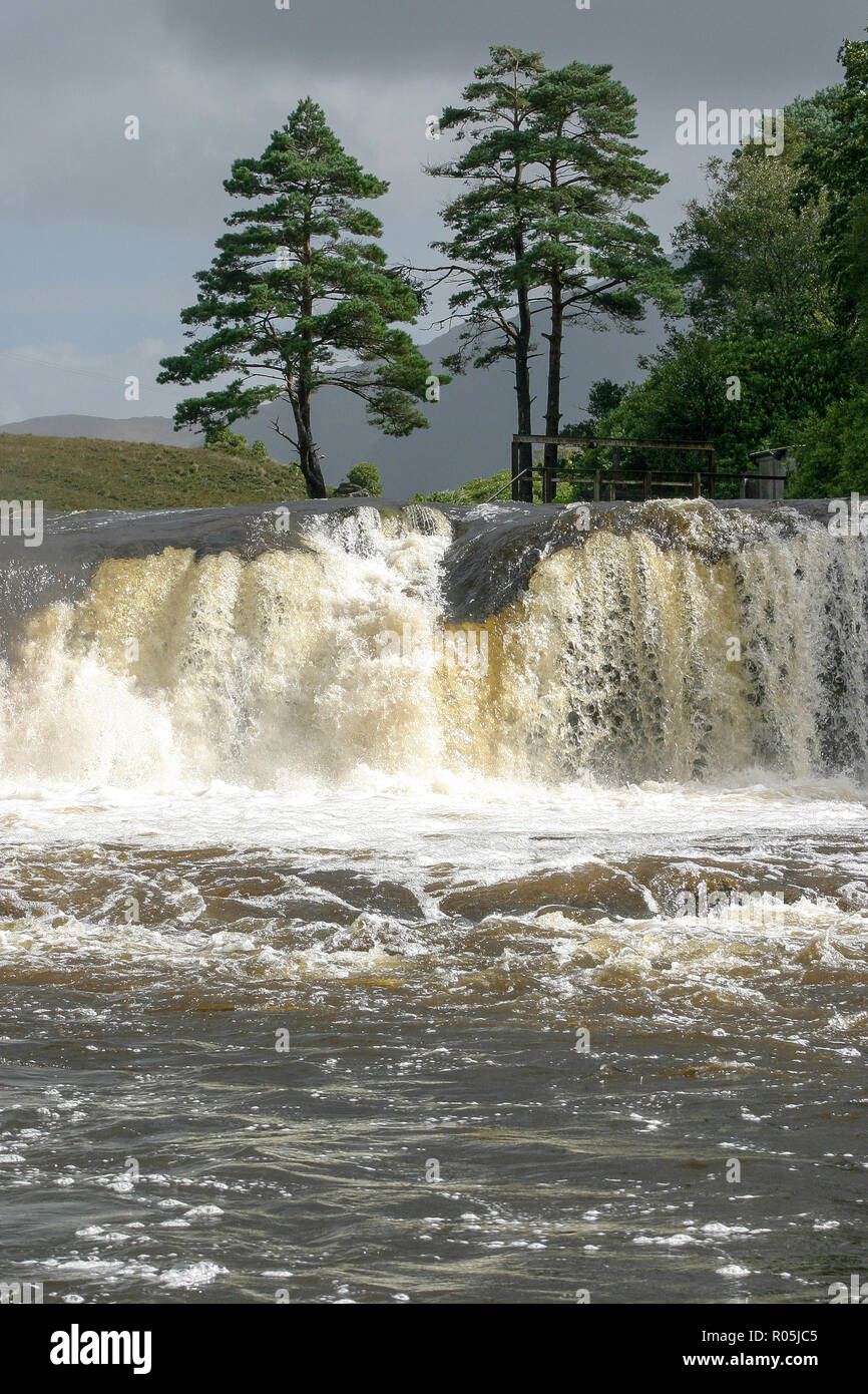 Aasleagh falls in flood hi-res stock photography and images - Alamy