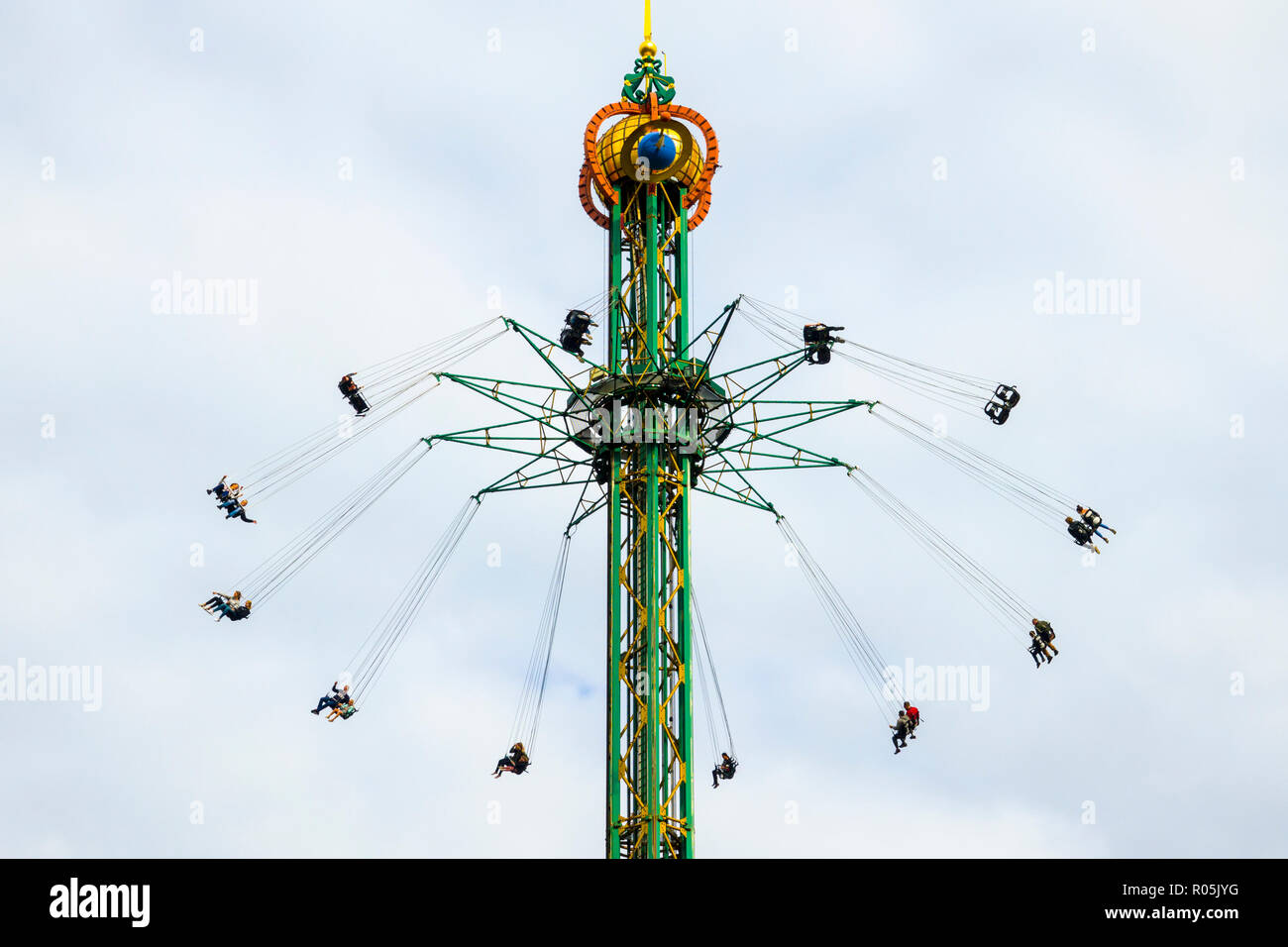 Tivoli theme park in central Copenhagen Denmark capital city Stock ...