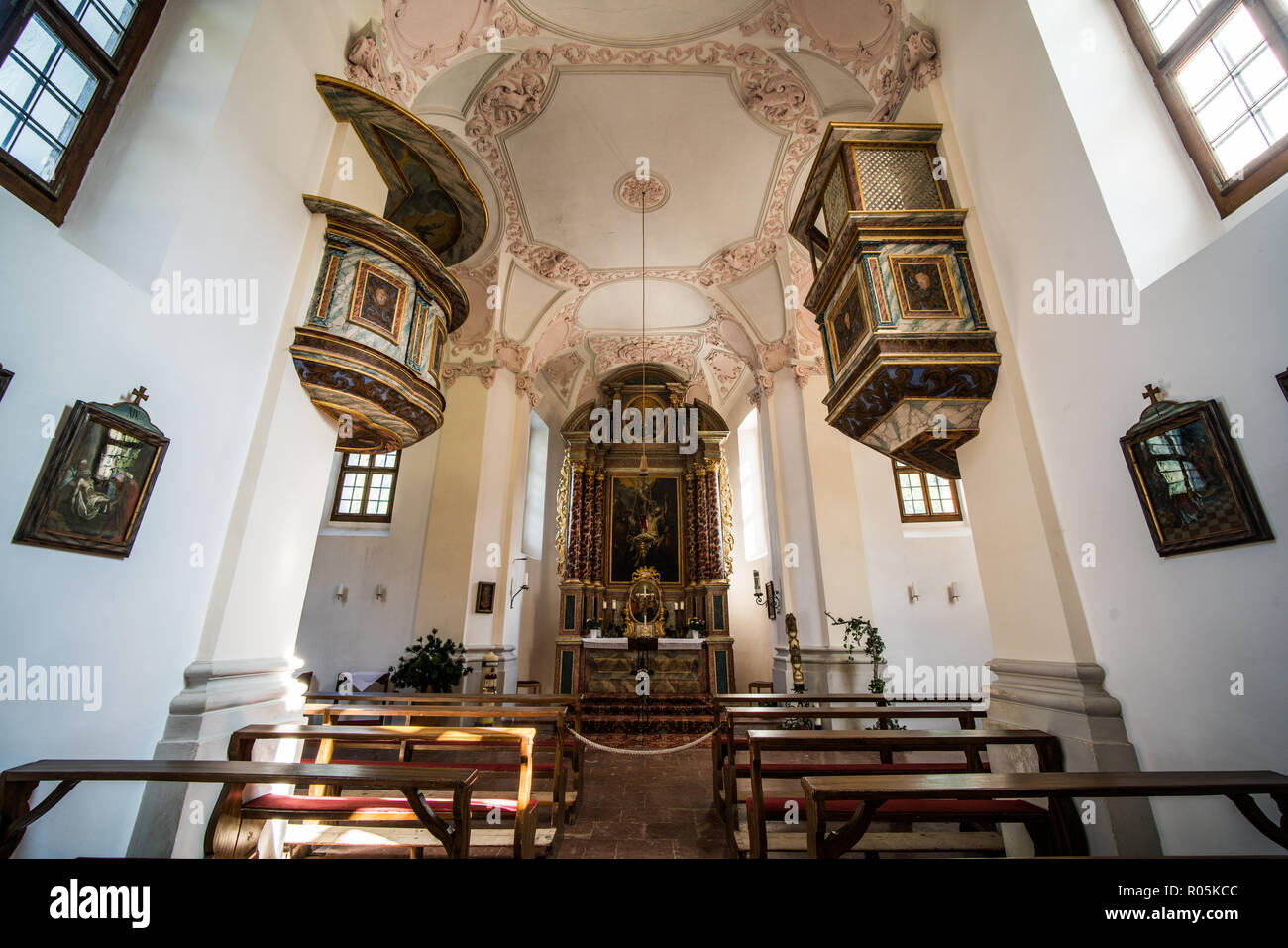 St Bartholomew's Church, Berchtesgaden National Park, Germany, Europe ...