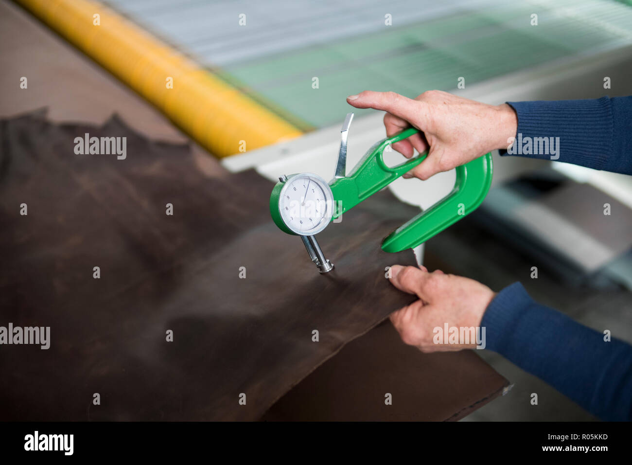 Leather thickness gauge hi-res stock photography and images - Alamy