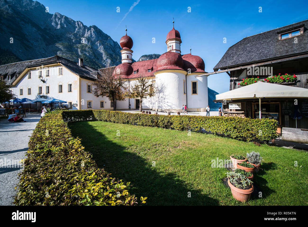 St Bartholomew's Church, Berchtesgaden National Park, Germany, Europe ...