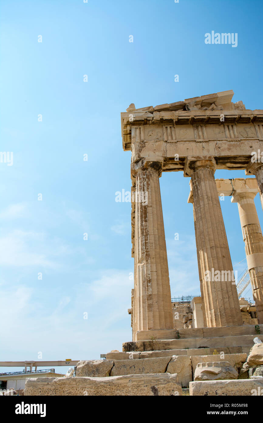 The Akropolis in the Pantheon, in Athens, Greece Stock Photo - Alamy