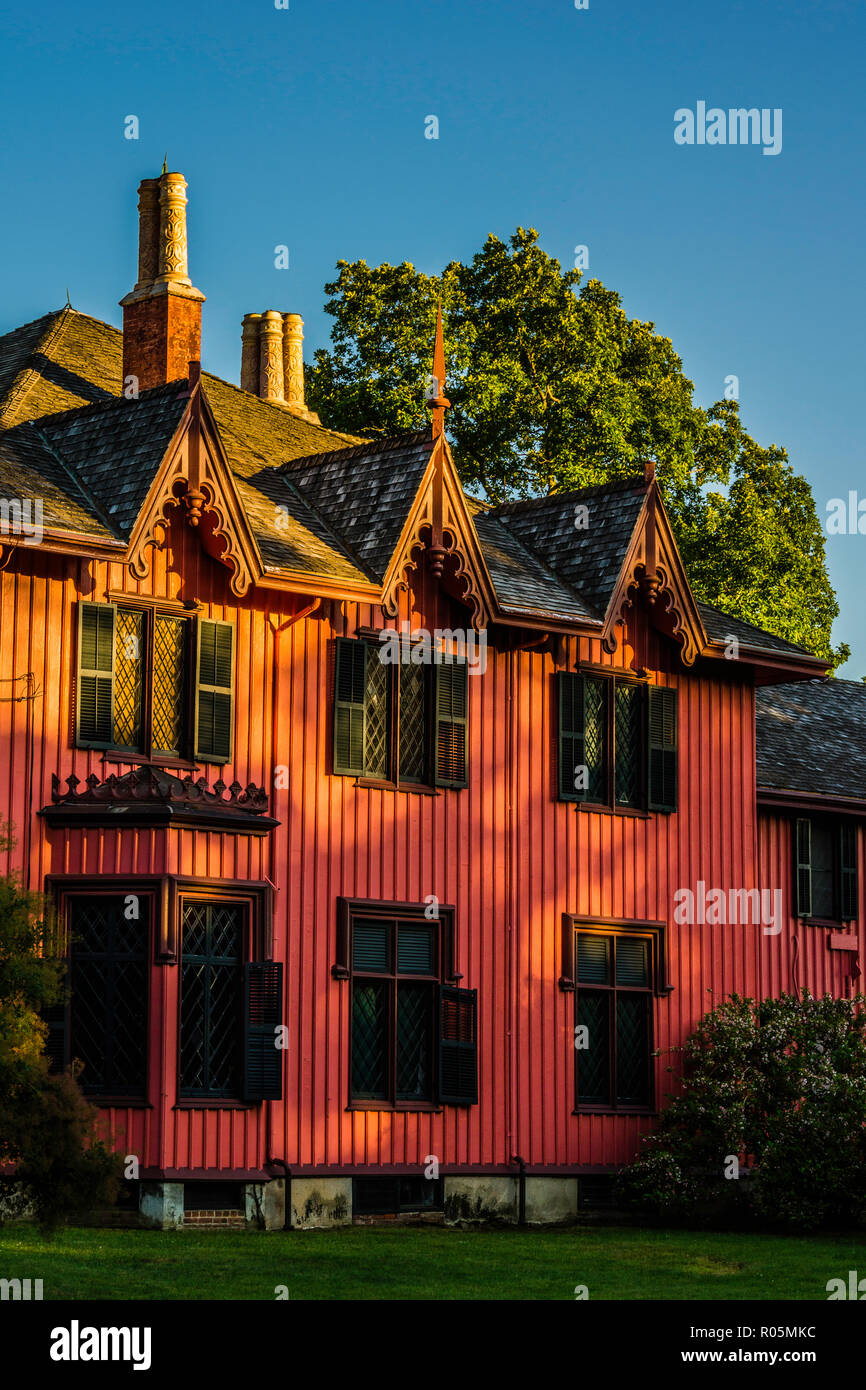 Roseland Cottage Woodstock, Connecticut, USA Stock Photo - Alamy