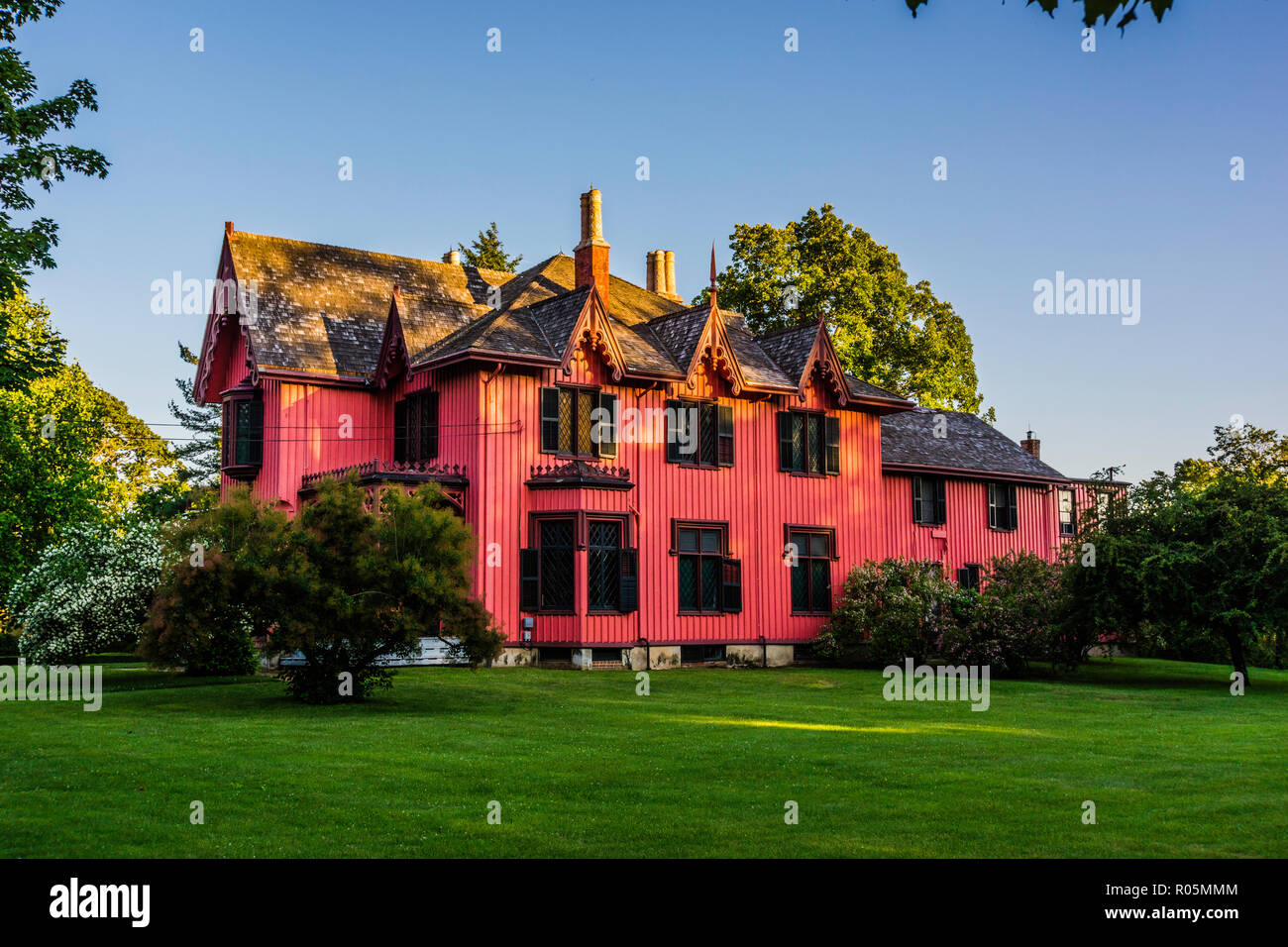 Roseland Cottage Woodstock, Connecticut, USA Stock Photo - Alamy