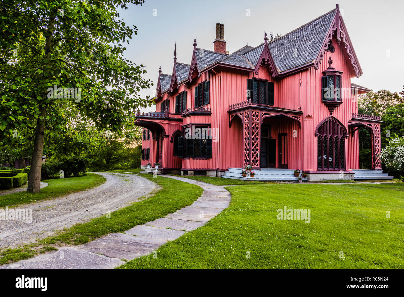 Roseland Cottage Woodstock, Connecticut, USA Stock Photo - Alamy