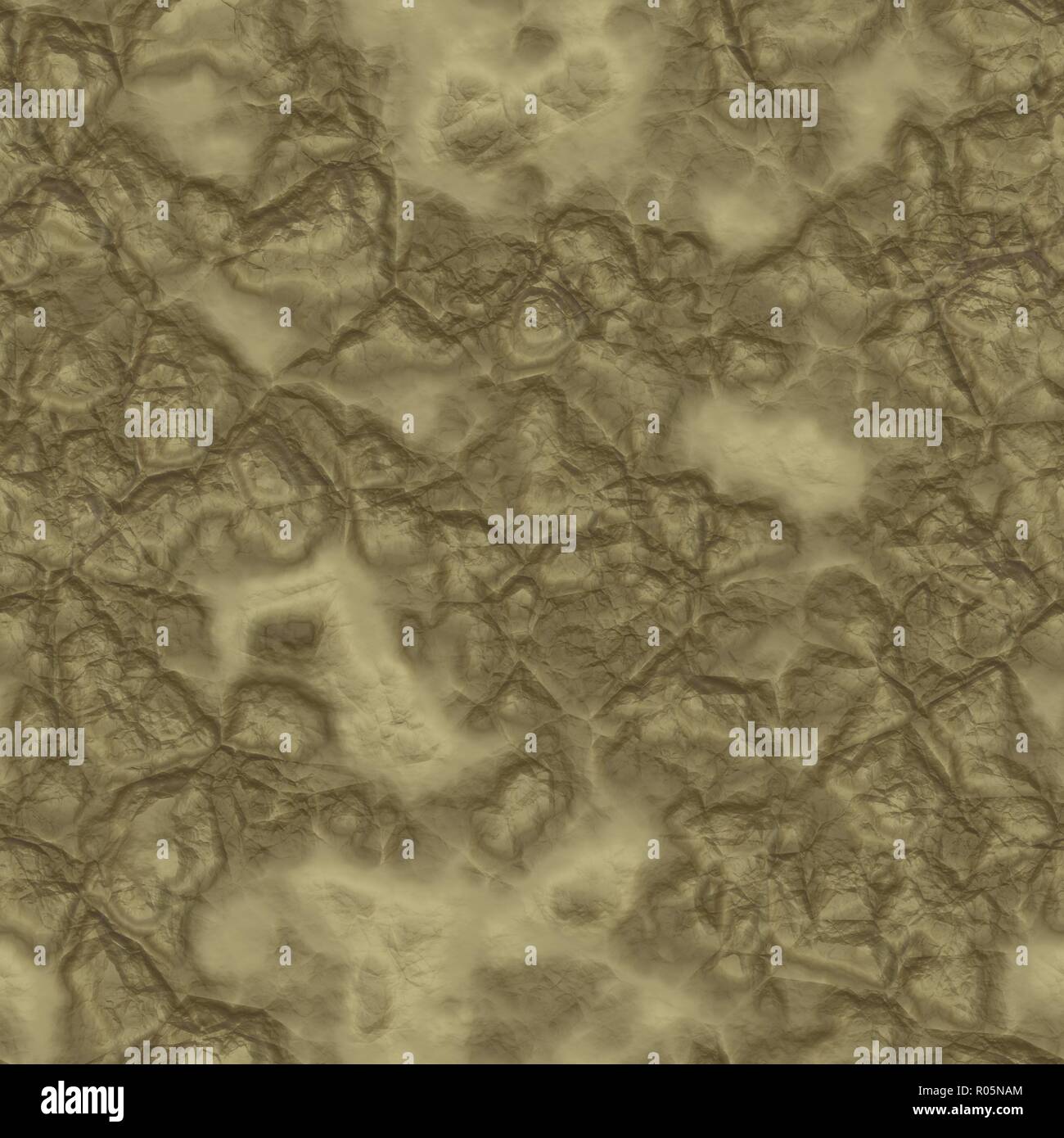 Fantasy planet terrain illustration seamless texture or background ...