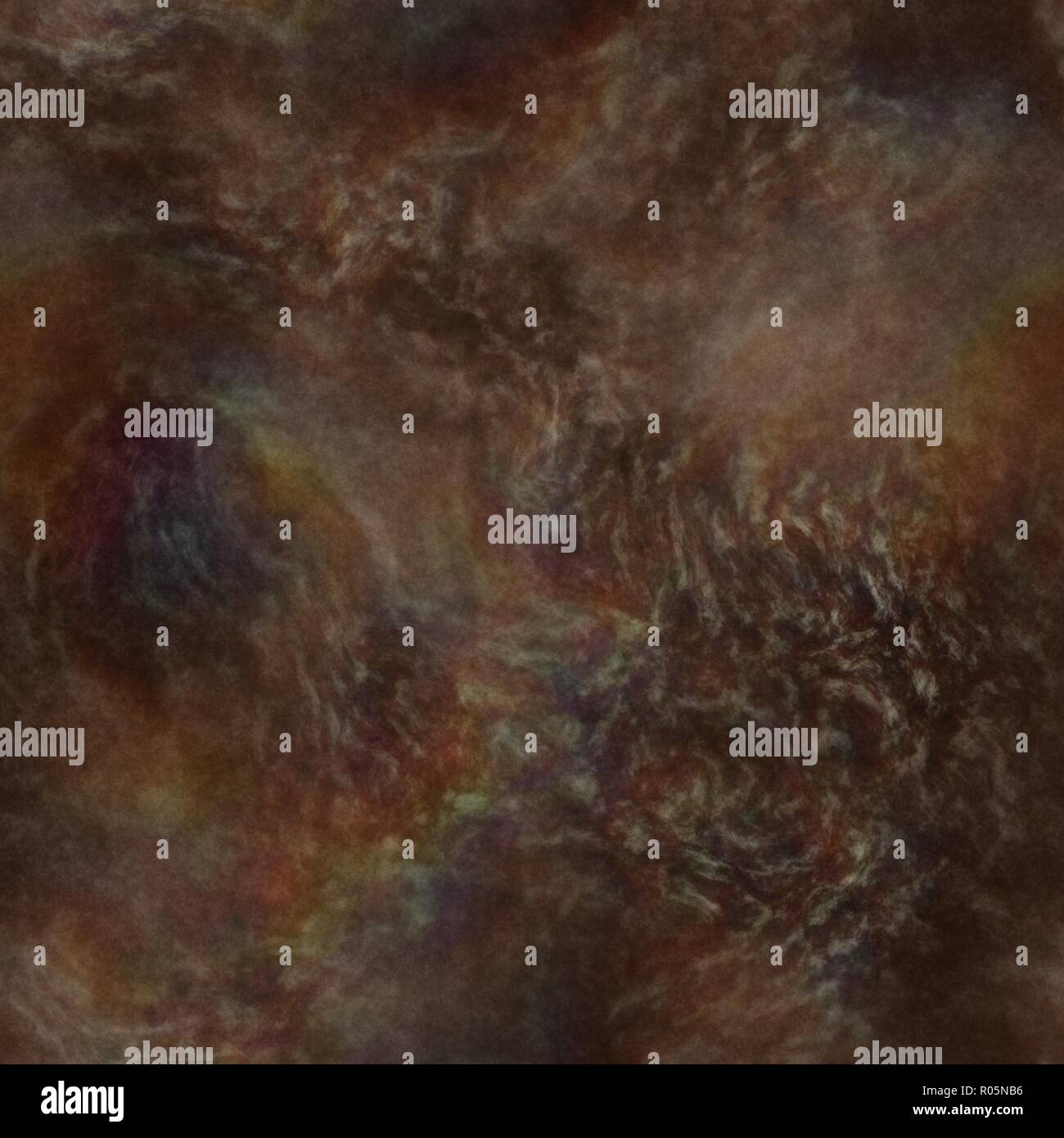 Fantasy planet terrain illustration seamless texture or background ...