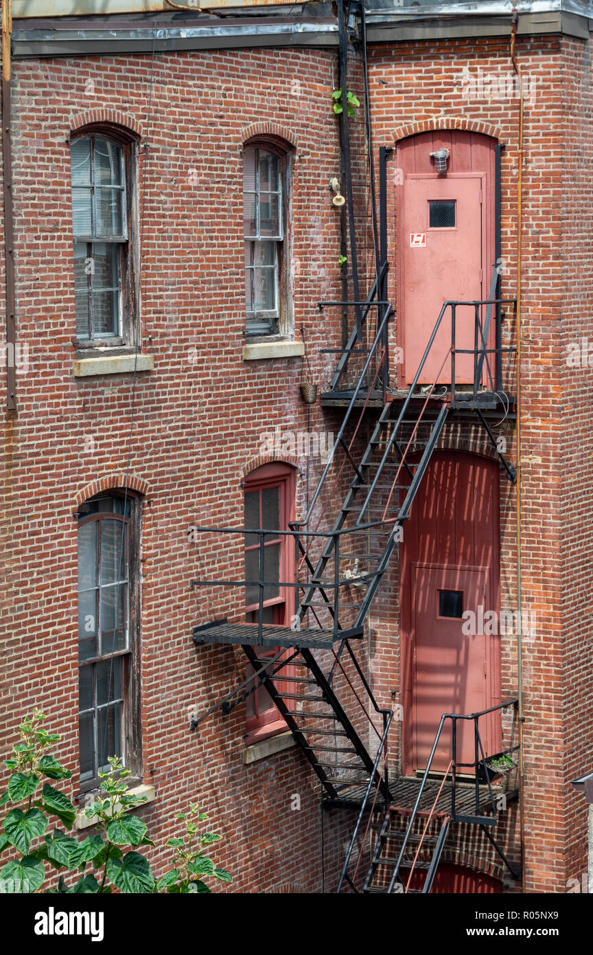 Fire escape doors on hi-res stock photography and images - Alamy