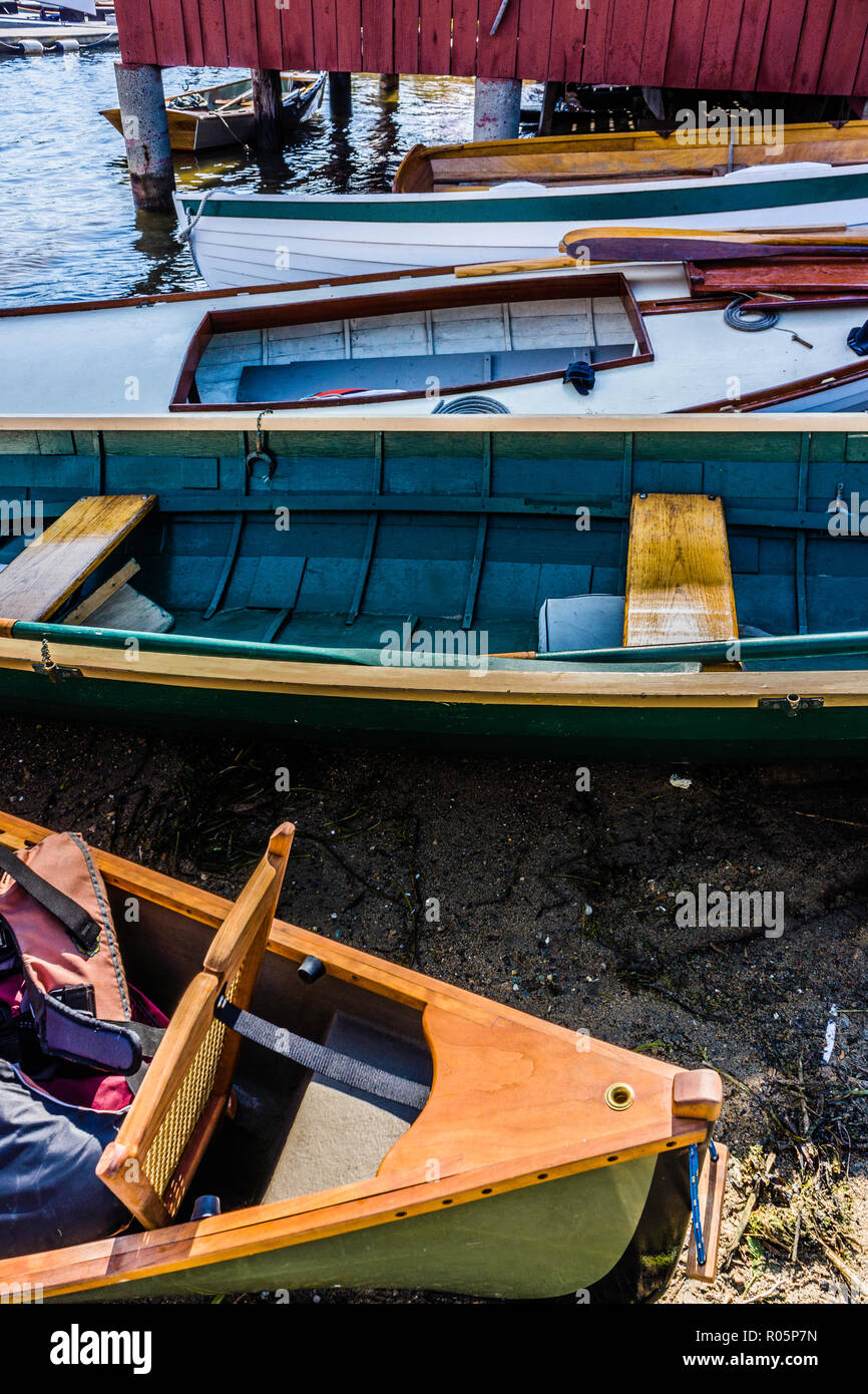 WoodenBoat Show Mystic Seaport Mystic, Connecticut, USA Stock Photo - Alamy