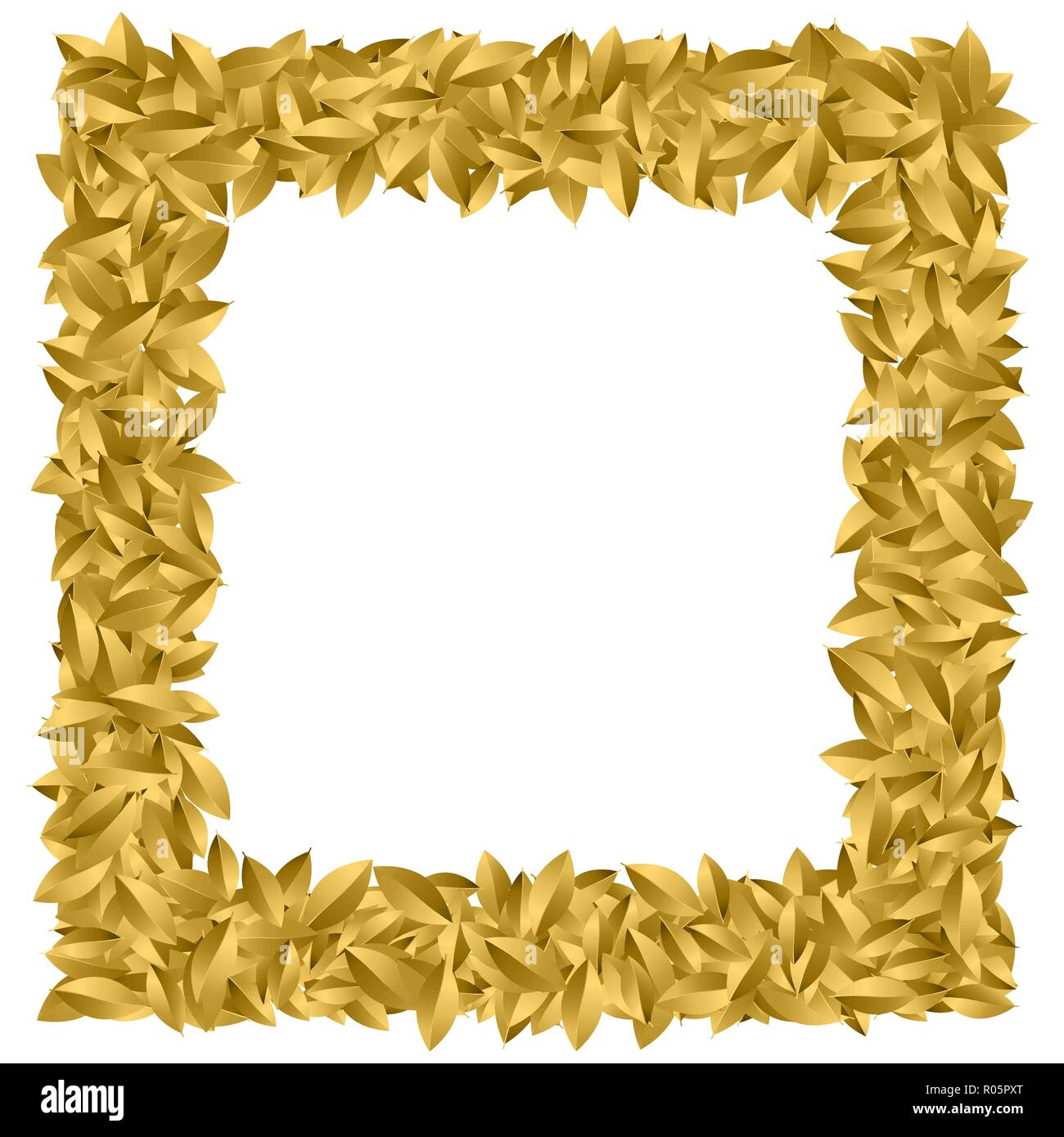 Laurel Leaves Border High Resolution Stock Photography and Images - Alamy