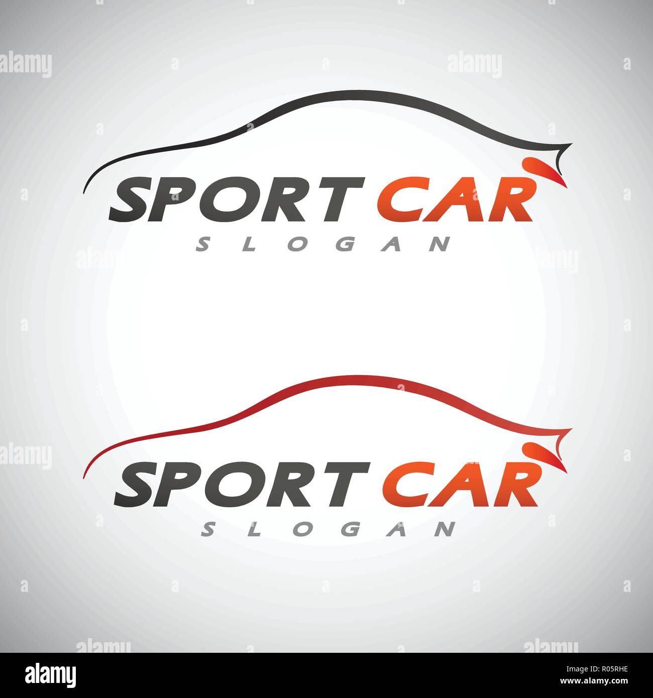 abstract car sport racing logo template vector illustration Stock ...