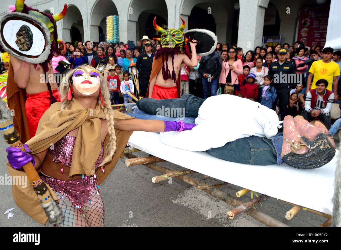 Viking Funeral - Virgen de la Candelaria - Carnival in HUARAZ ...