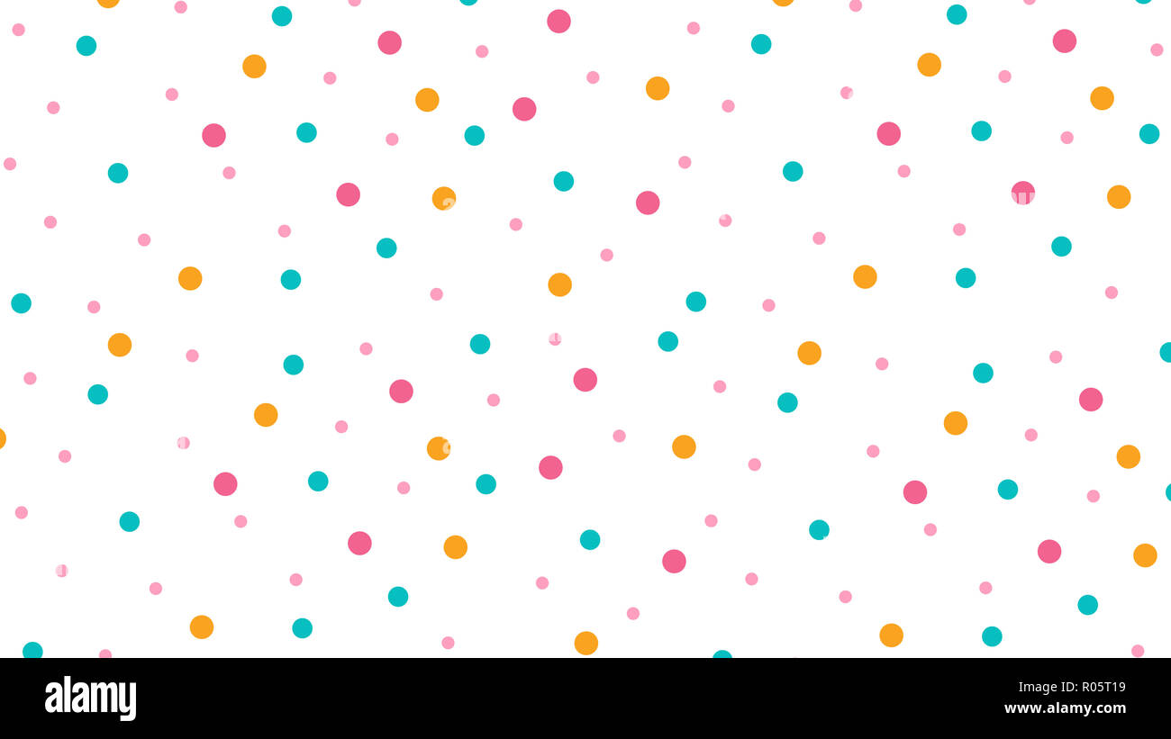 Cute background Abstract Color Pastel Dot shape Pattern Stock Photo - Alamy