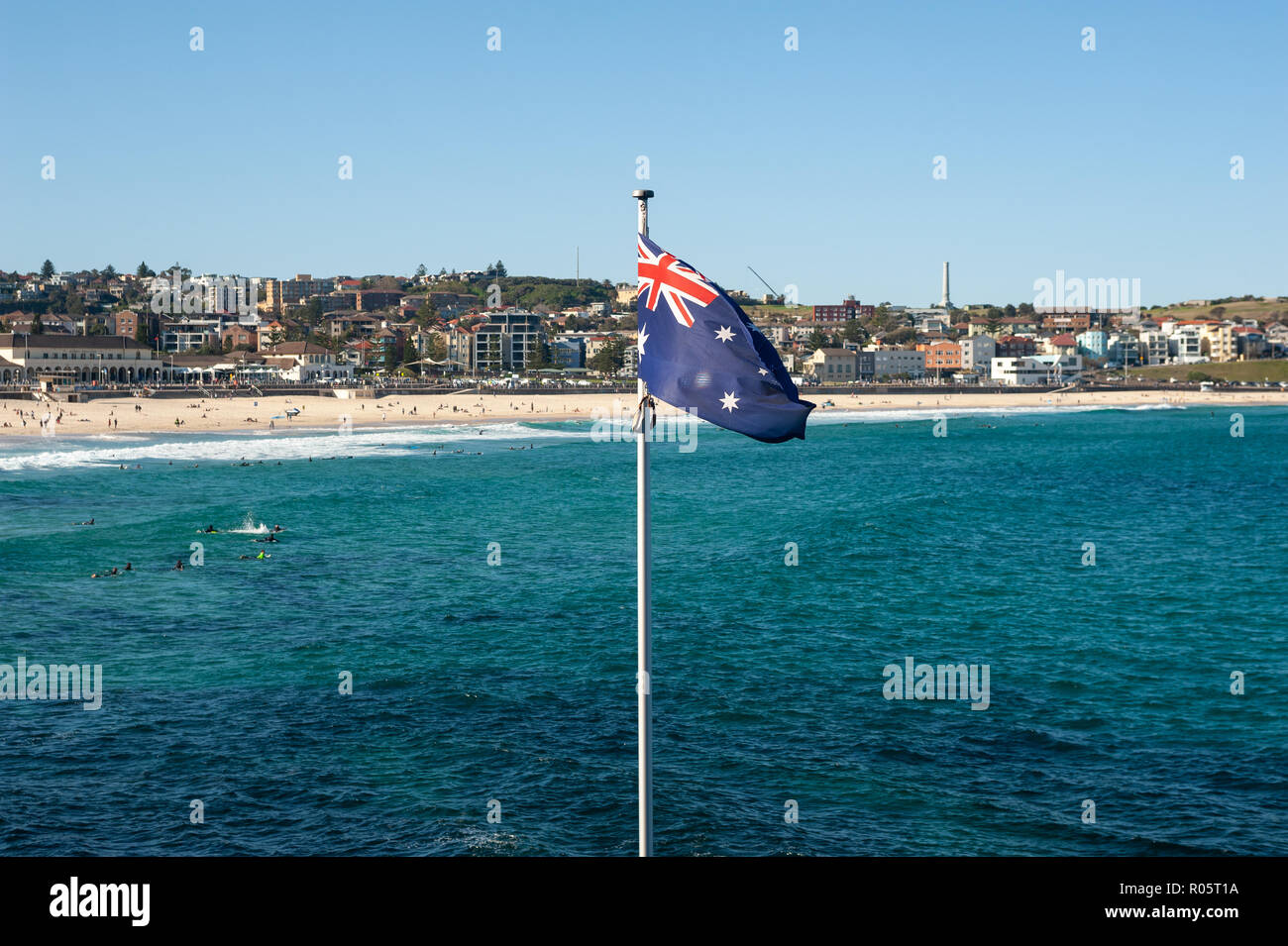 Australian flag sydney australia hi-res stock photography and images ...