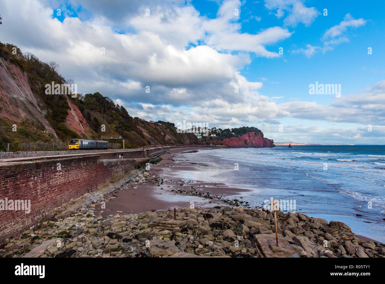 TEIGNMOUTH, DEVON, UK, 28OCT2018: GWR Class 143 Pacer Trainset 143611 ...