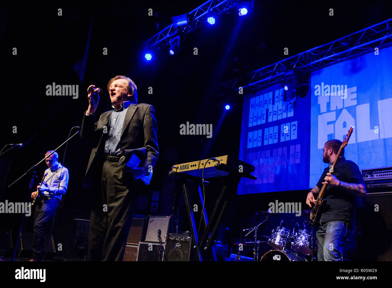 The Fall - April 2016 - Newcastle O2 Academy Stock Photo - Alamy